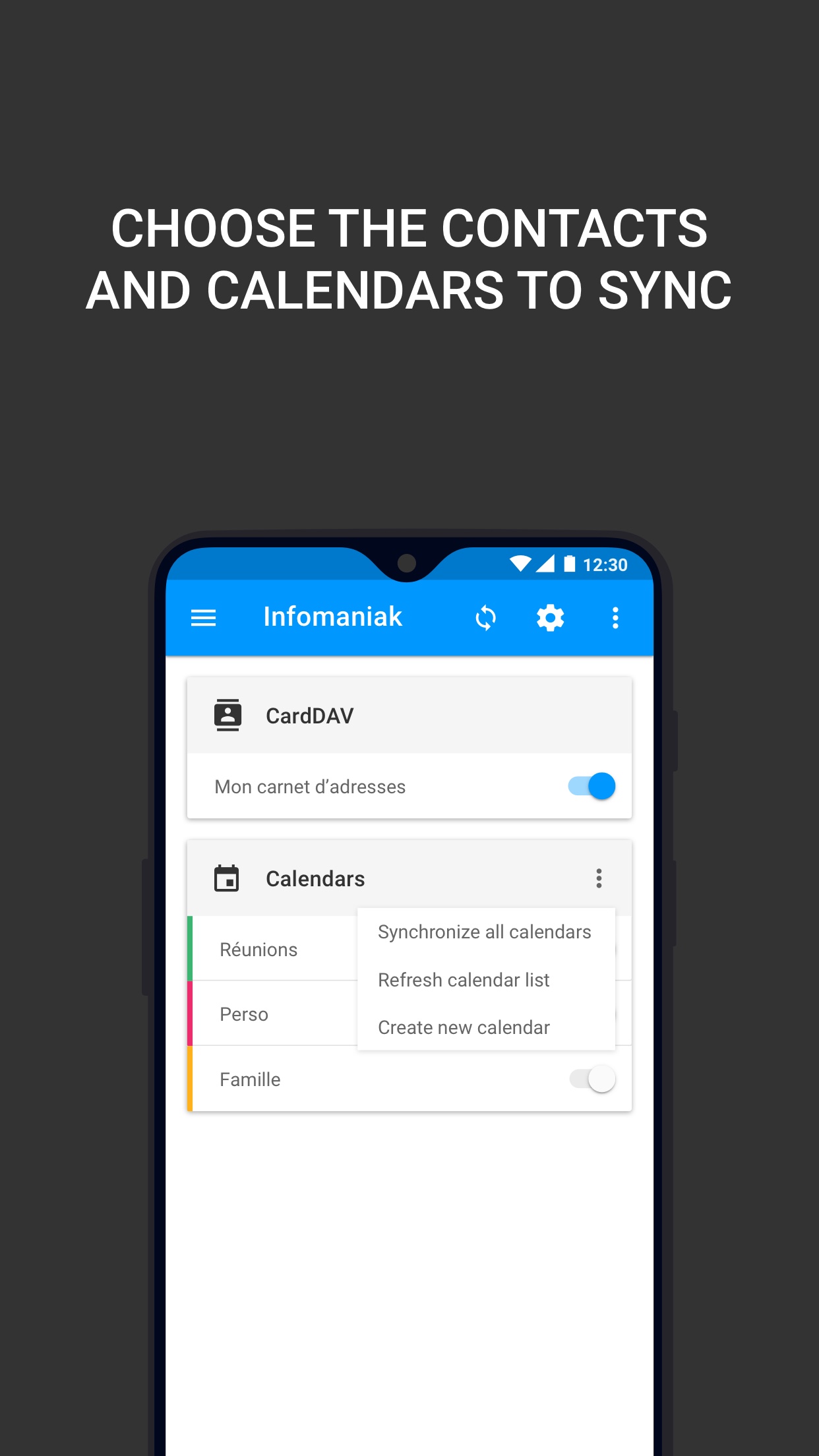 Infomaniak Sync: the Android app to sync your WorkSpace calendars and ...